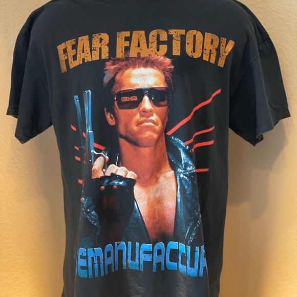 Gildan | Shirts | Fear Factory Terminator Demanufacture Tshirt | Poshmark